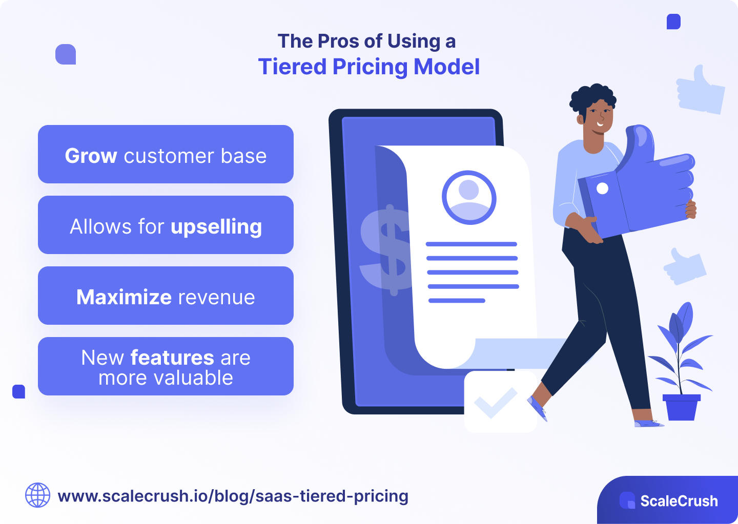 Tiered Pricing Model: Great to Maximize SaaS Revenue